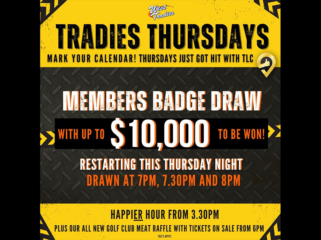 Weekly Promotions – West Tradies